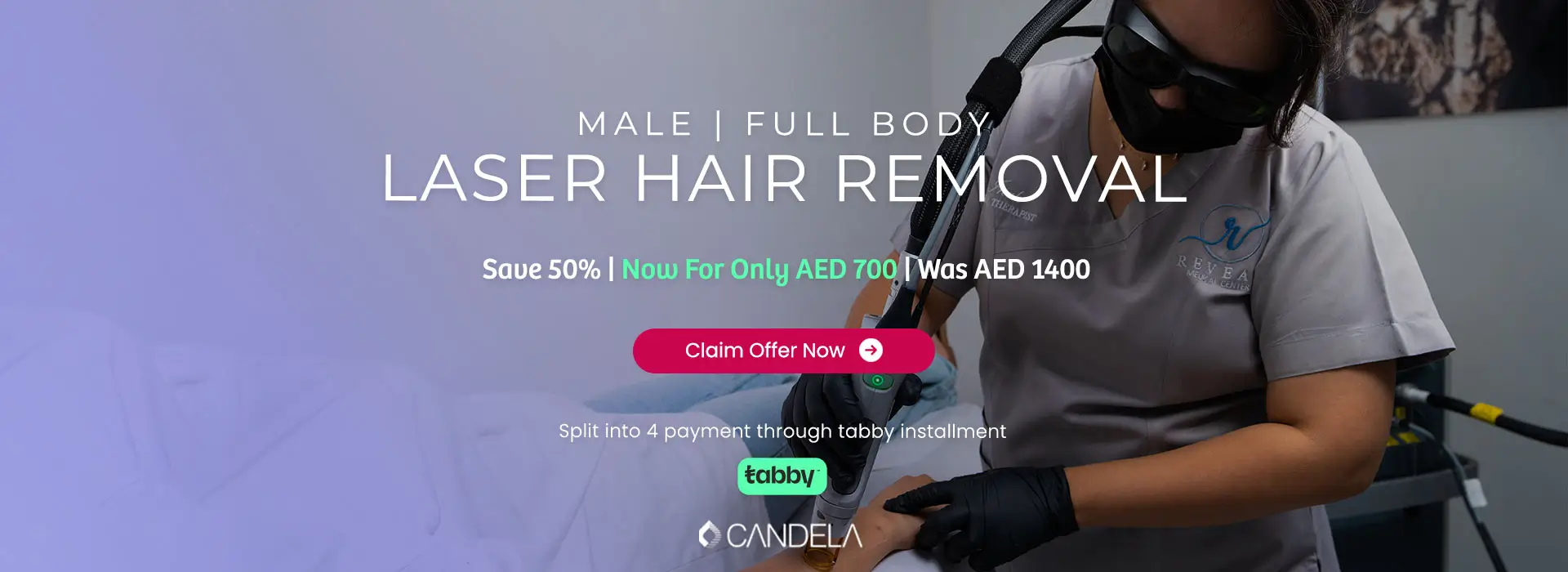 Full Body Laser Hair Removal for Men Offer in Dubai | 50% OFF